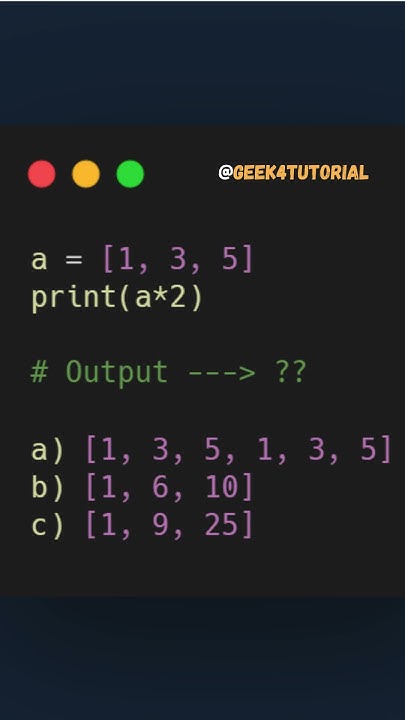 Python Quiz Day 8 Comment The Answer Python Pythonquiz Youtube
