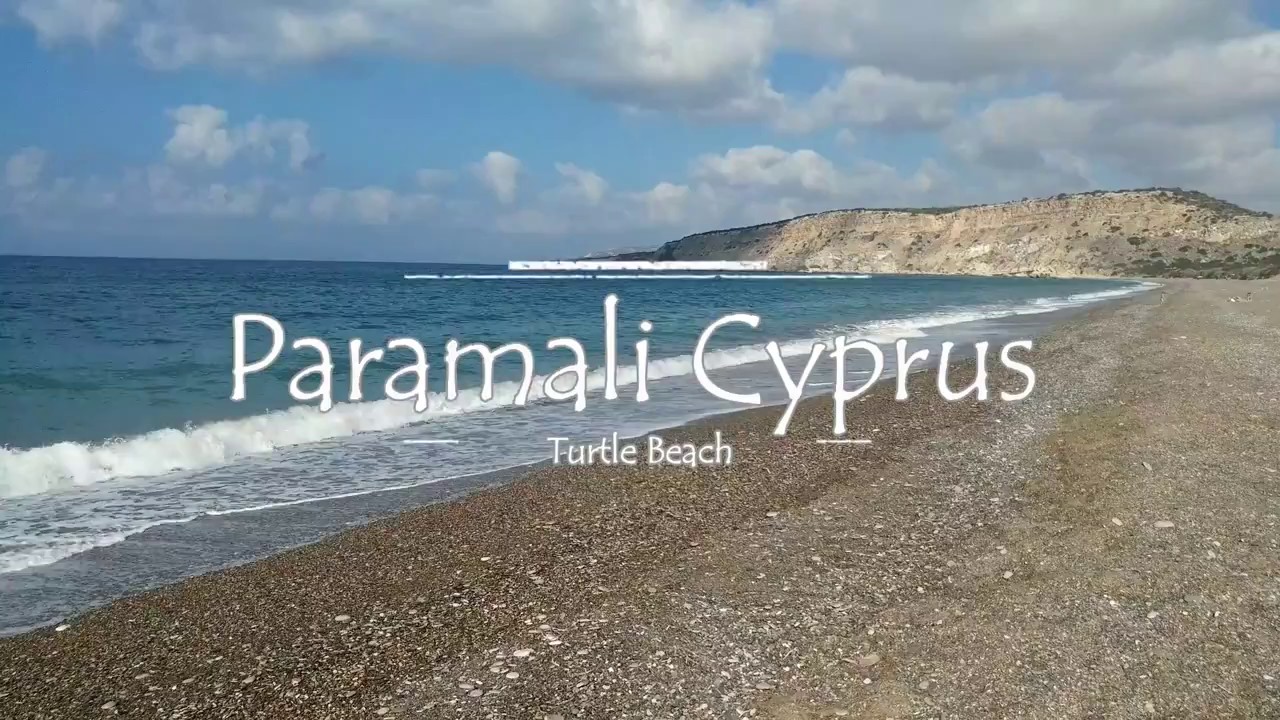 Paramali Turtle Beach Cyprus - YouTube