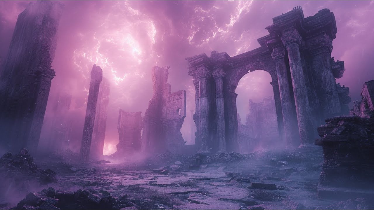 Dark Ambient Music - Purple Haze Ruins - YouTube