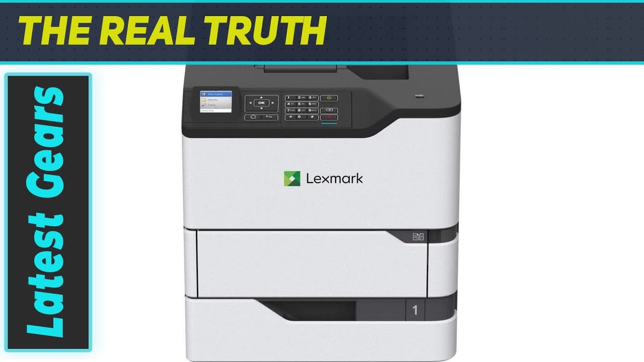 Lexmark MS821DN: Blazing-Fast Mono Laser Printer - YouTube