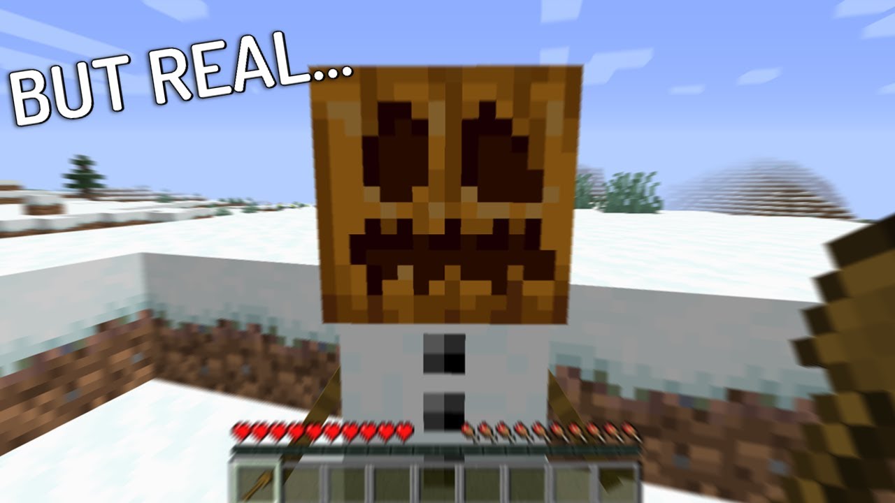 SNOW GOLEM... BUT IN REAL LIFE - YouTube