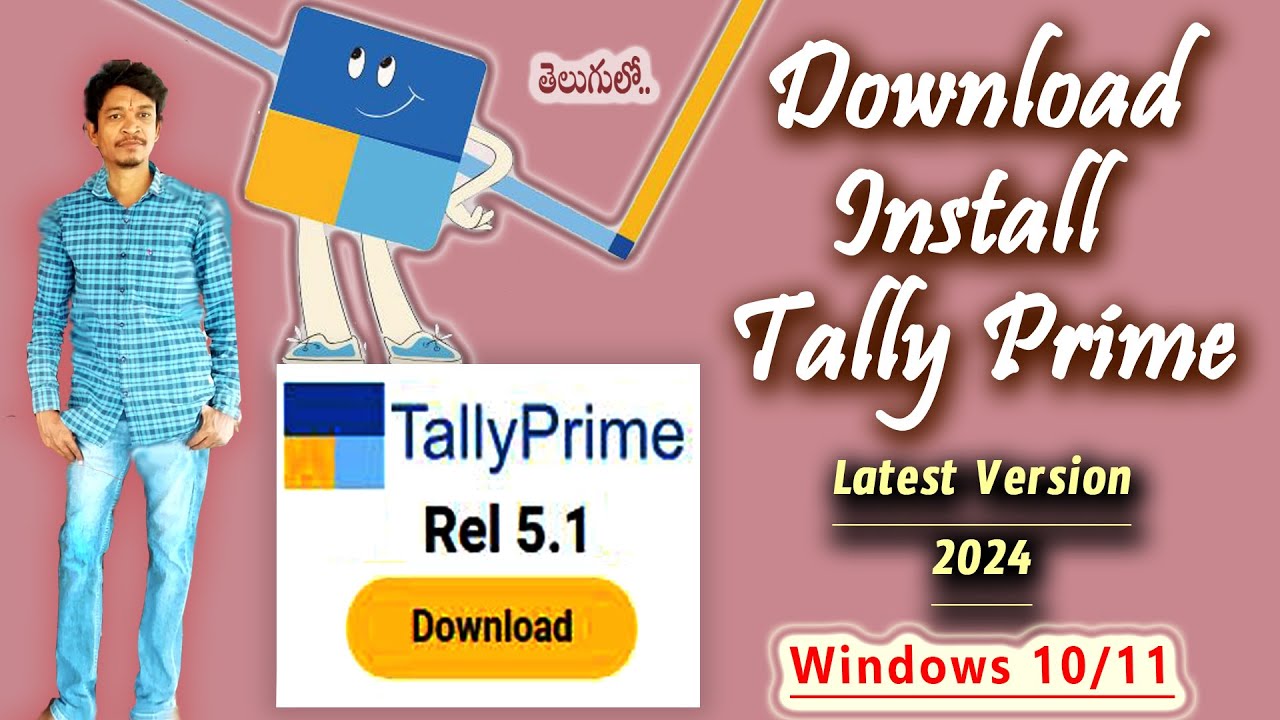 How to Download and Install Tally Prime 5.1 for Free ll Latest Version ...