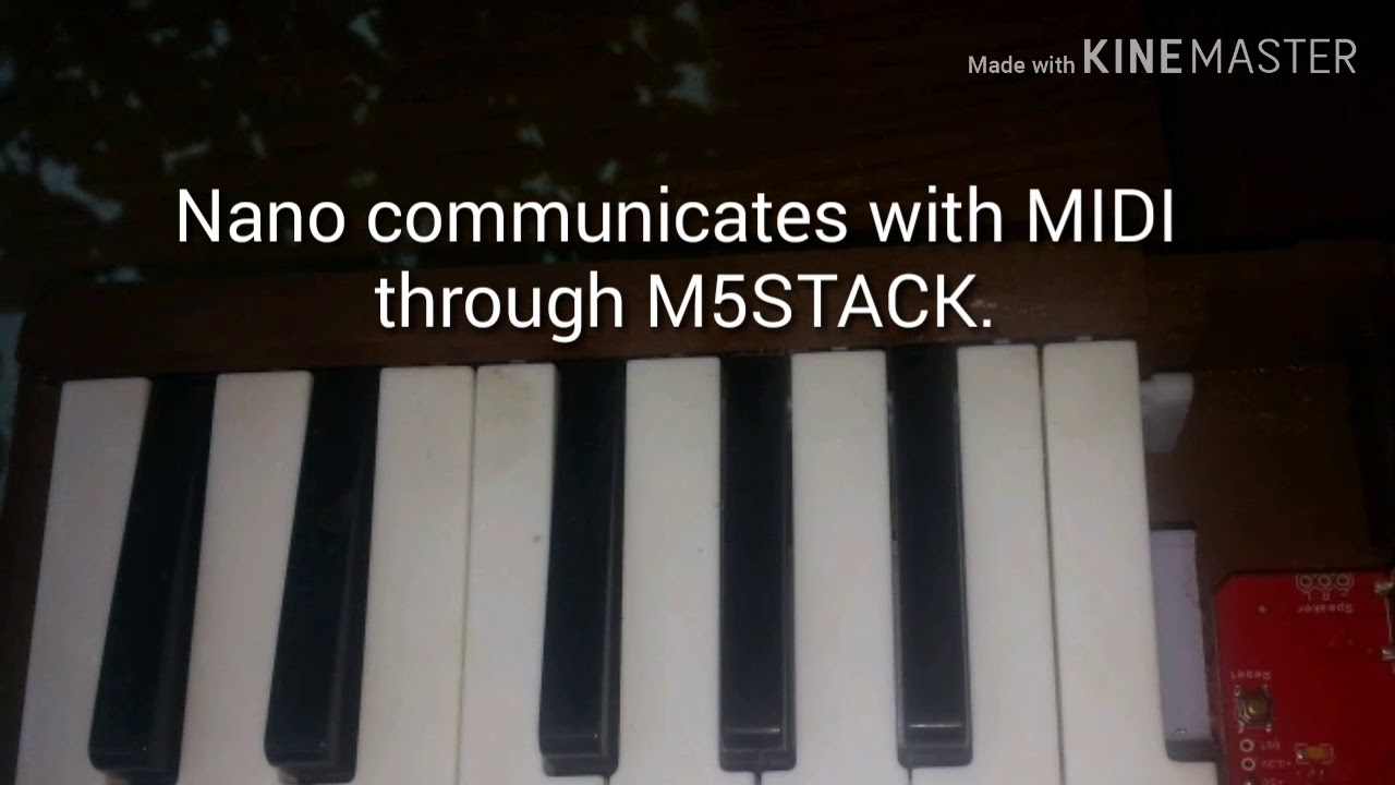 M5STACK Wearable MIDI by Sanjeok - YouTube
