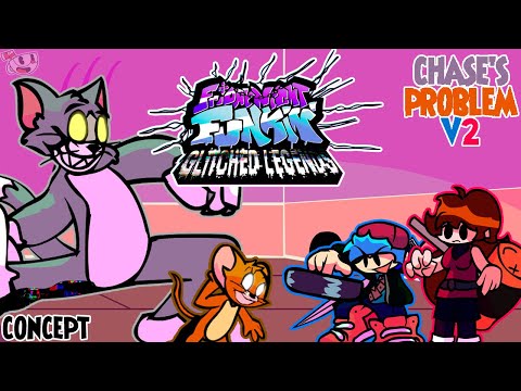 FNF X PIBBY: CHASE'S PROBLEM V2 - PIBBY TOM AND JERRY [GLITCHED LEGENDS V3 OST?] ft ...