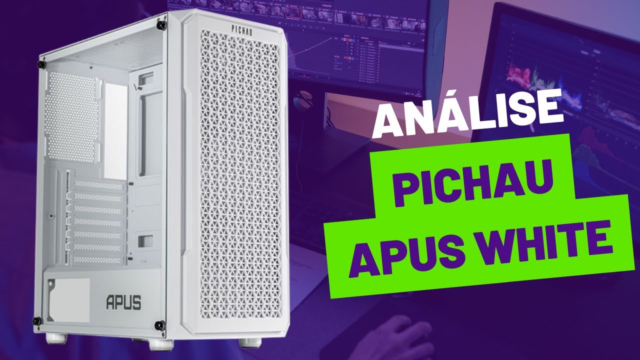 Como é a montagem do PC no Gabinete Pichau Apus? - YouTube
