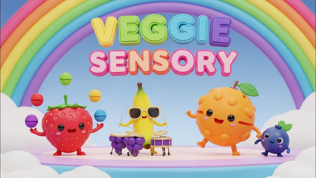 Baby Sensory Calm Time – Soothing Lights & Adorable Characters - YouTube