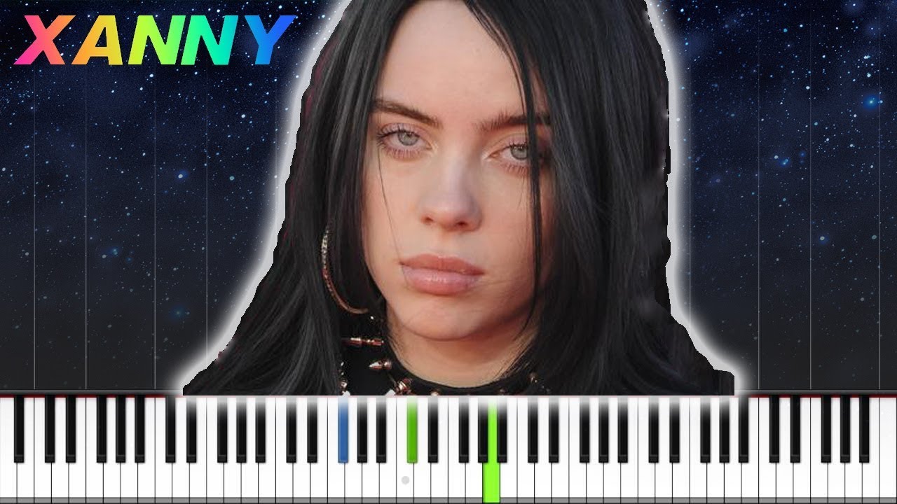 Billie Eilish - xanny - BEAUTIFUL EASY PIANO TUTORIAL - YouTube