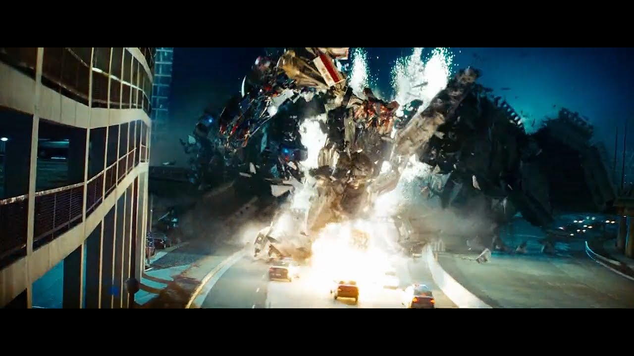 Transformer : Revenge Of The Fallen(2009) - Shanghai Fight Scene - YouTube