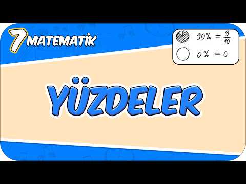Yüzdeler -  Konu Özeti 📘 7MAT13 #2026