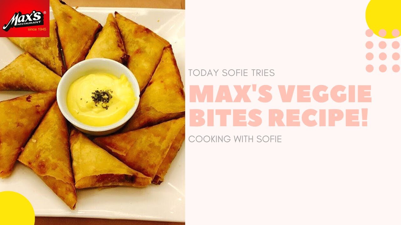 Max's Veggie Bites Recipe! || COOKING WITH SOFIE - YouTube