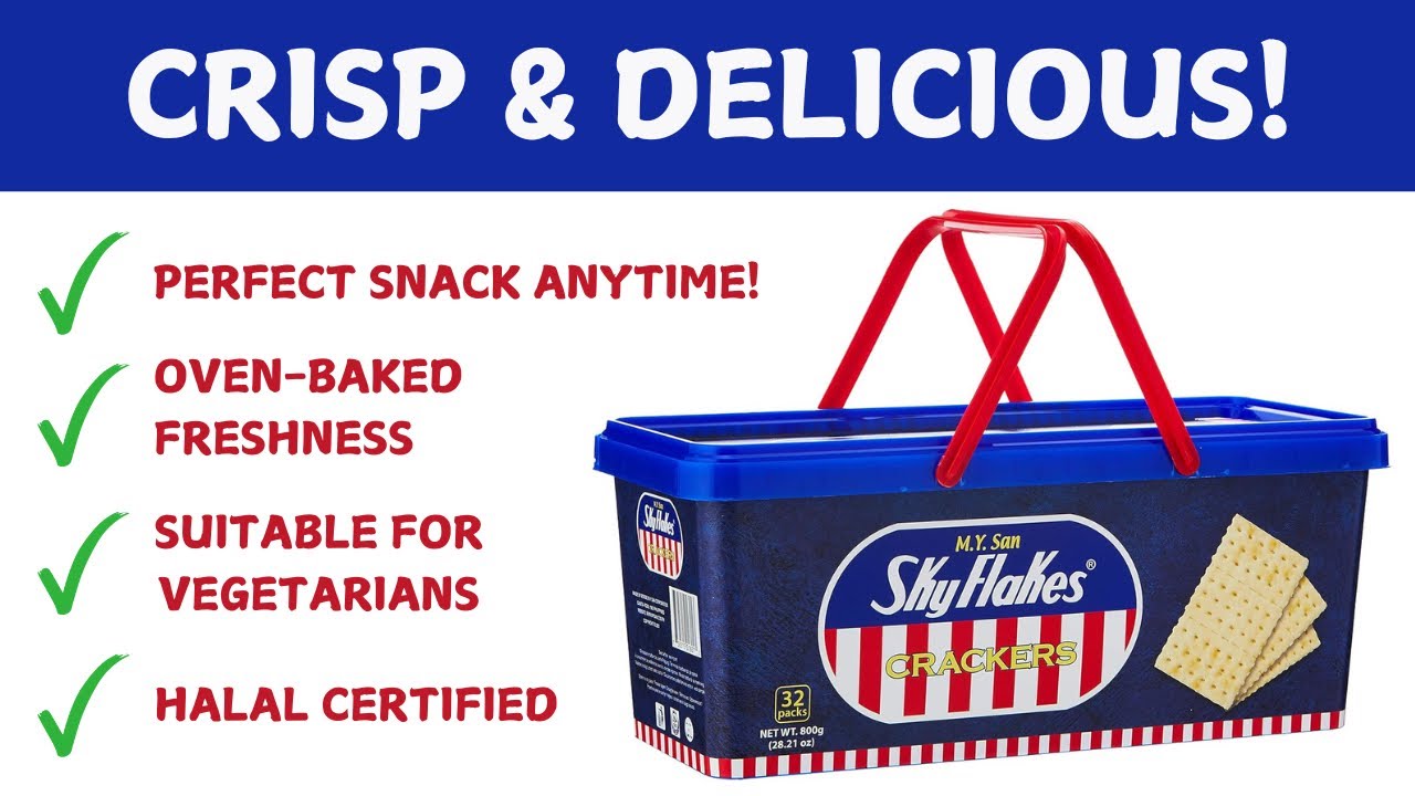 SkyFlakes Crackers (28.21 oz) 800g pack - Review - YouTube