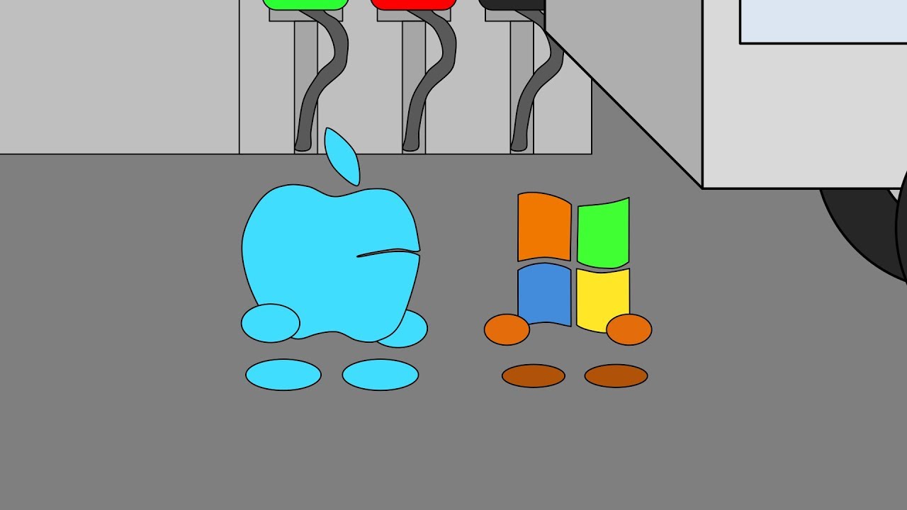 You Are A Toy But Windows XP and Apple - YouTube