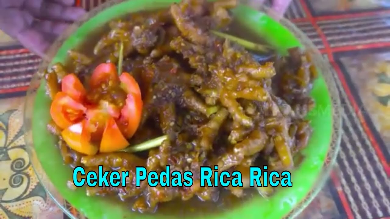 Cekar Pedas Rica-Rica Yang Bikin Nafsu Makan Membara | ENAH BIKIN ENAK ...