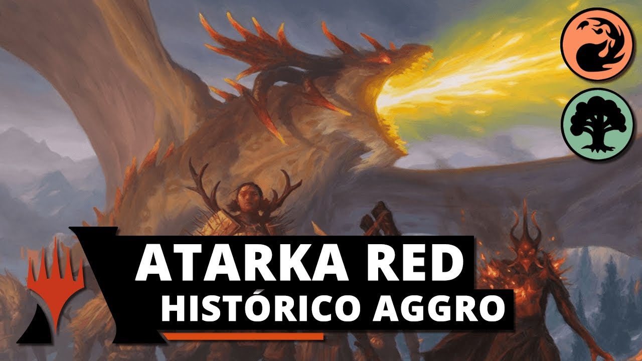 🔴 ATARKA RED → Antologia Histórica V em ação! (MTG Arena) - YouTube