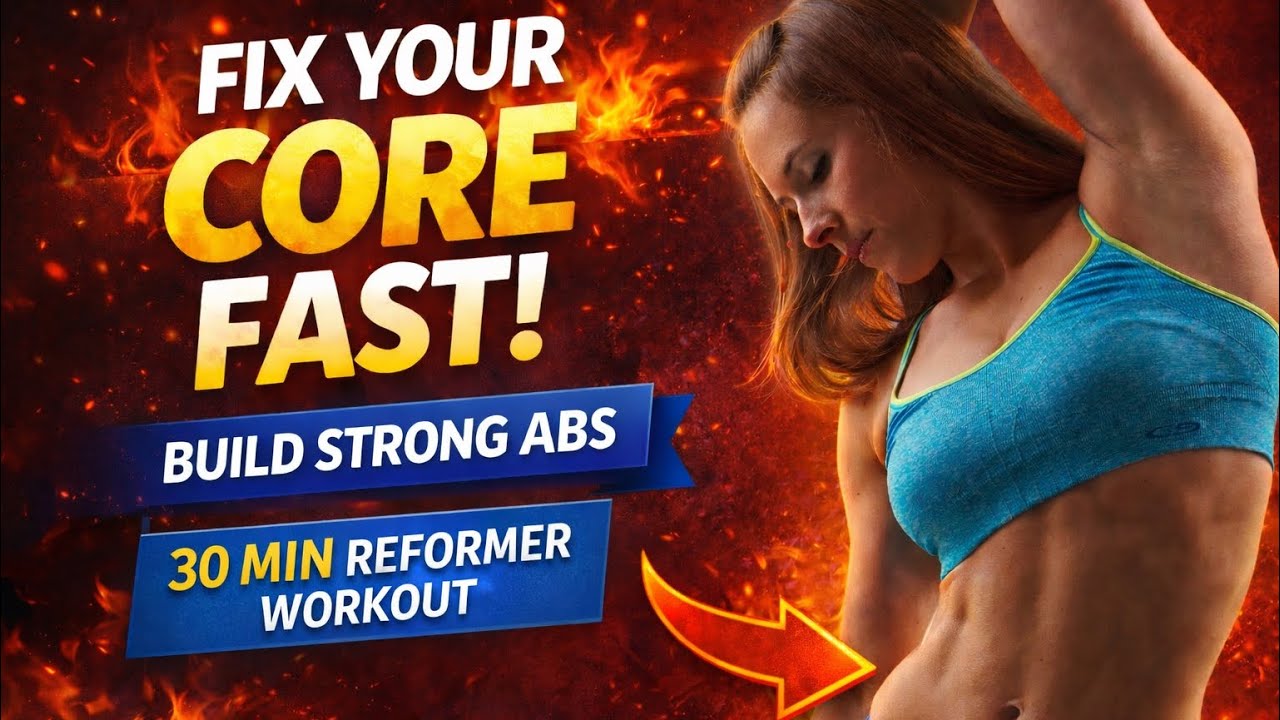 Pilates Reformer Core Workout | 30-Minutes | Advanced | #148 - YouTube