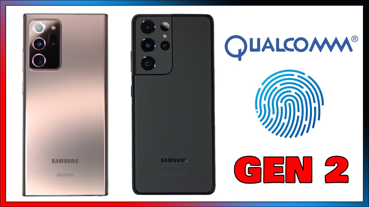 Qualcomm 3D Sonic Sensor Gen 2 Ultrasonic Fingerprint Scanner Galaxy ...
