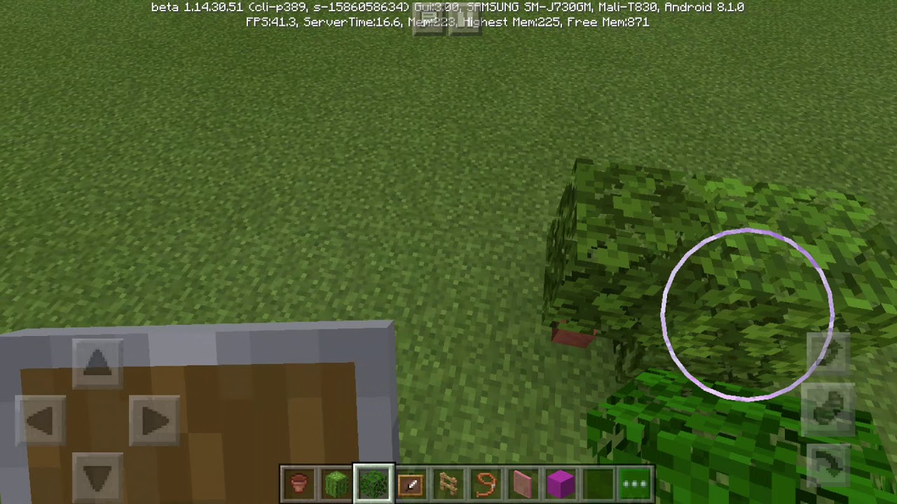Como hacer arbustos elegantes en minecraft - YouTube
