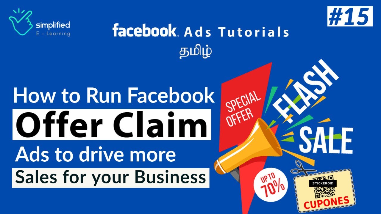 Facebook Offer Claim Ads in Tamil | Facebook Ads Tutorials in Tamil #15 ...