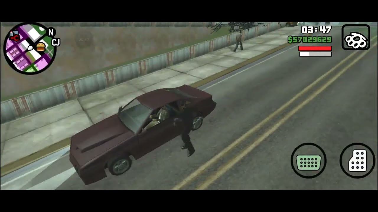 Dejando al hermano de CJ en su casa 🙀 - YouTube