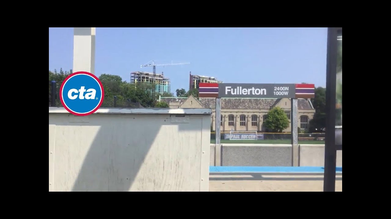 Ride on CTA Red Line from Fullerton to Addison - YouTube