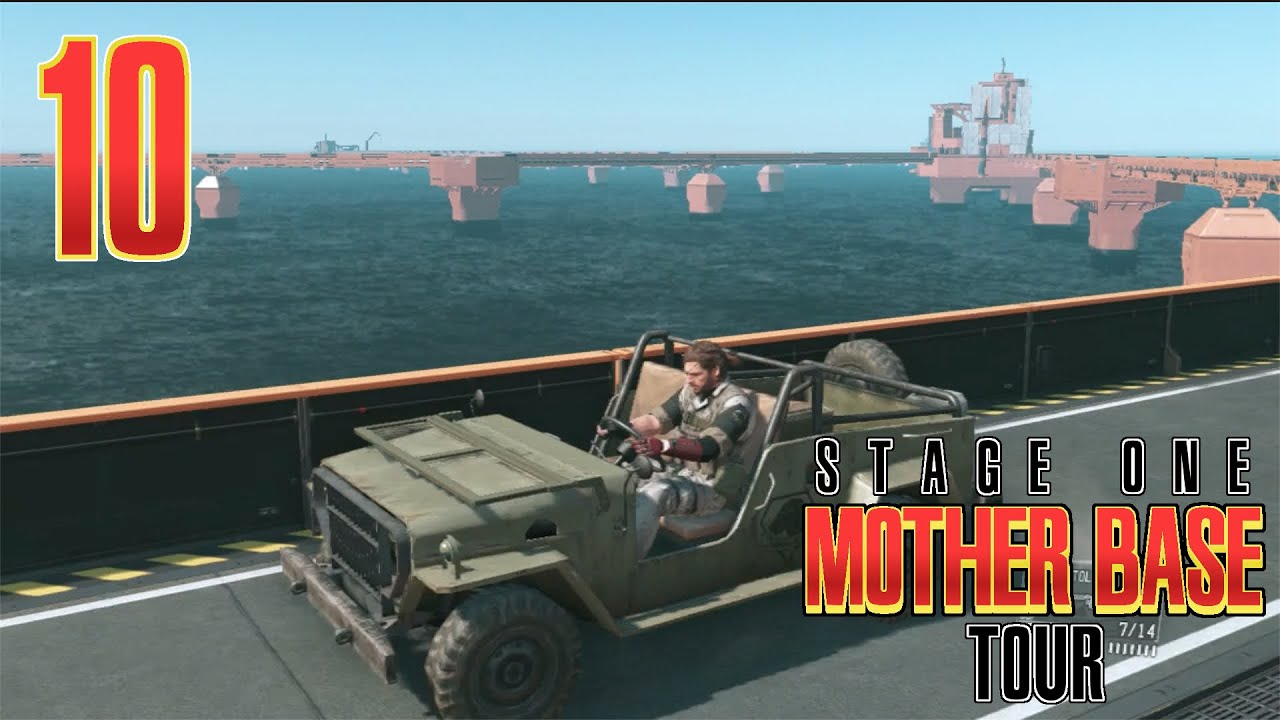 Mother Base Tour! EP.10 Metal Gear Solid V: Phantom Pain - YouTube