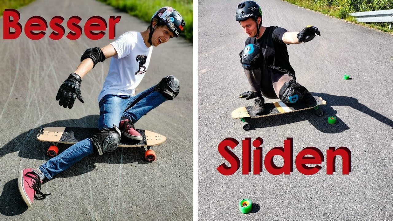Longboard-SLIDES einfach verbessern: 8 TIPPS um schnell besser Sliden ...