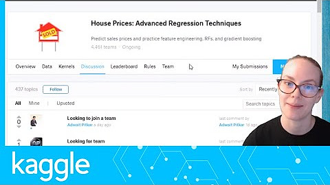 Getting Started on Kaggle | Kaggle - YouTube