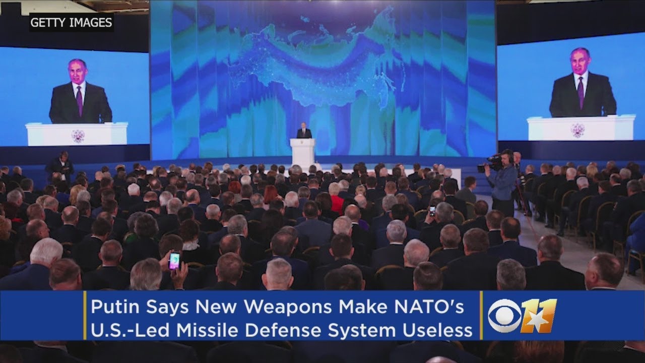 Putin Unveils Russia's New 'Invincible' Nuclear Weapons, Blames U.S ...