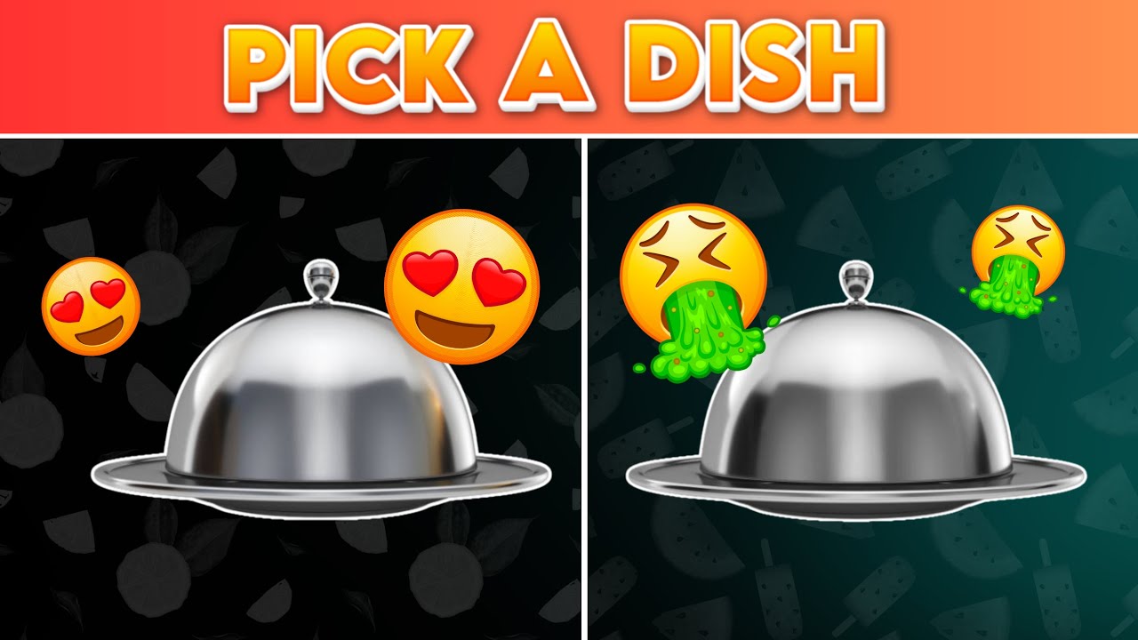 Pick A Dish : Good vs Best Edition | Fast Food Quiz - YouTube