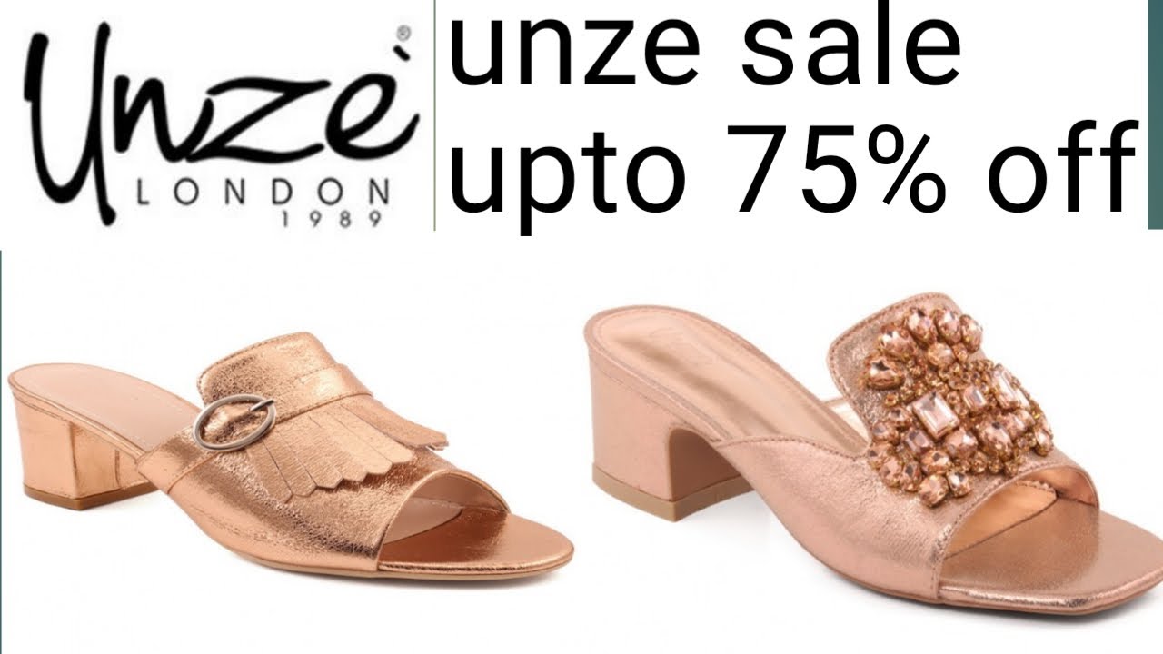 unze shoes sale 75% off || unze shoes sale 2020 || khan bia vlog - YouTube