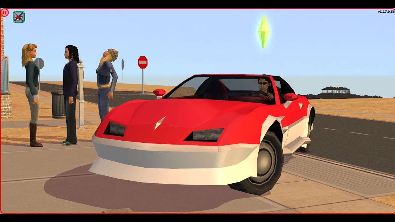 Sims 2 Car Conversion by VoVillia Corp. - Phobos VT - YouTube