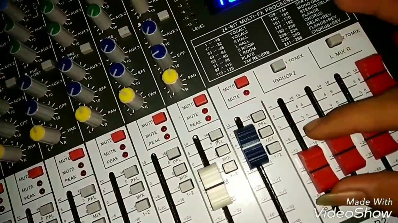 CARA MENGHIDUPKAN SOUND SISTEM DAN CARA SETING MIXER AUDIO - YouTube