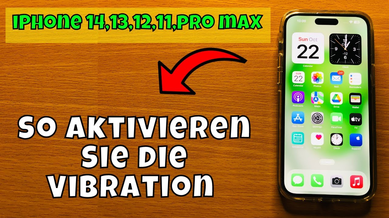 So aktivieren Sie die Vibration auf iPhone 14,13,12,11,pro max | IPHONE ...