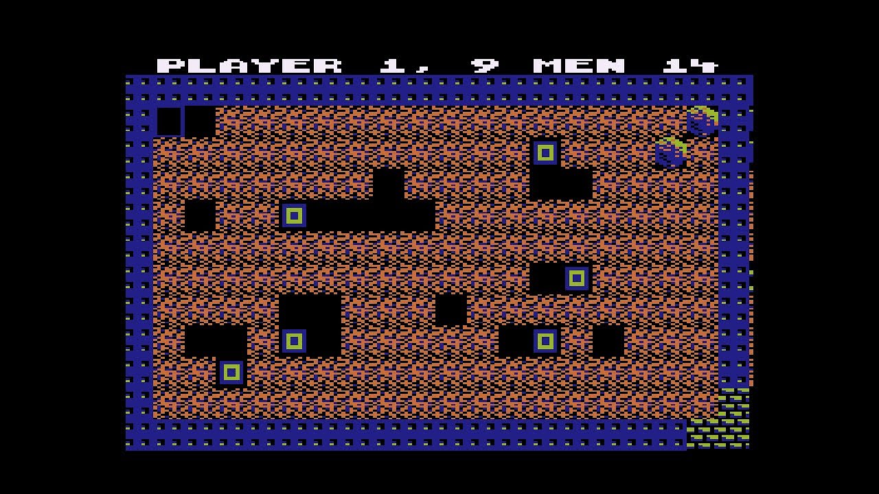 Atari Boulder Dash (Trap Boulder 3). Cave 14 - YouTube