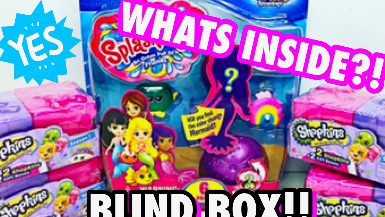 SURPRISE MYSTERY GIFT BLIND BAG SHOPKINS SEASON 7 SPLASHLINGS WAVE 2 ...