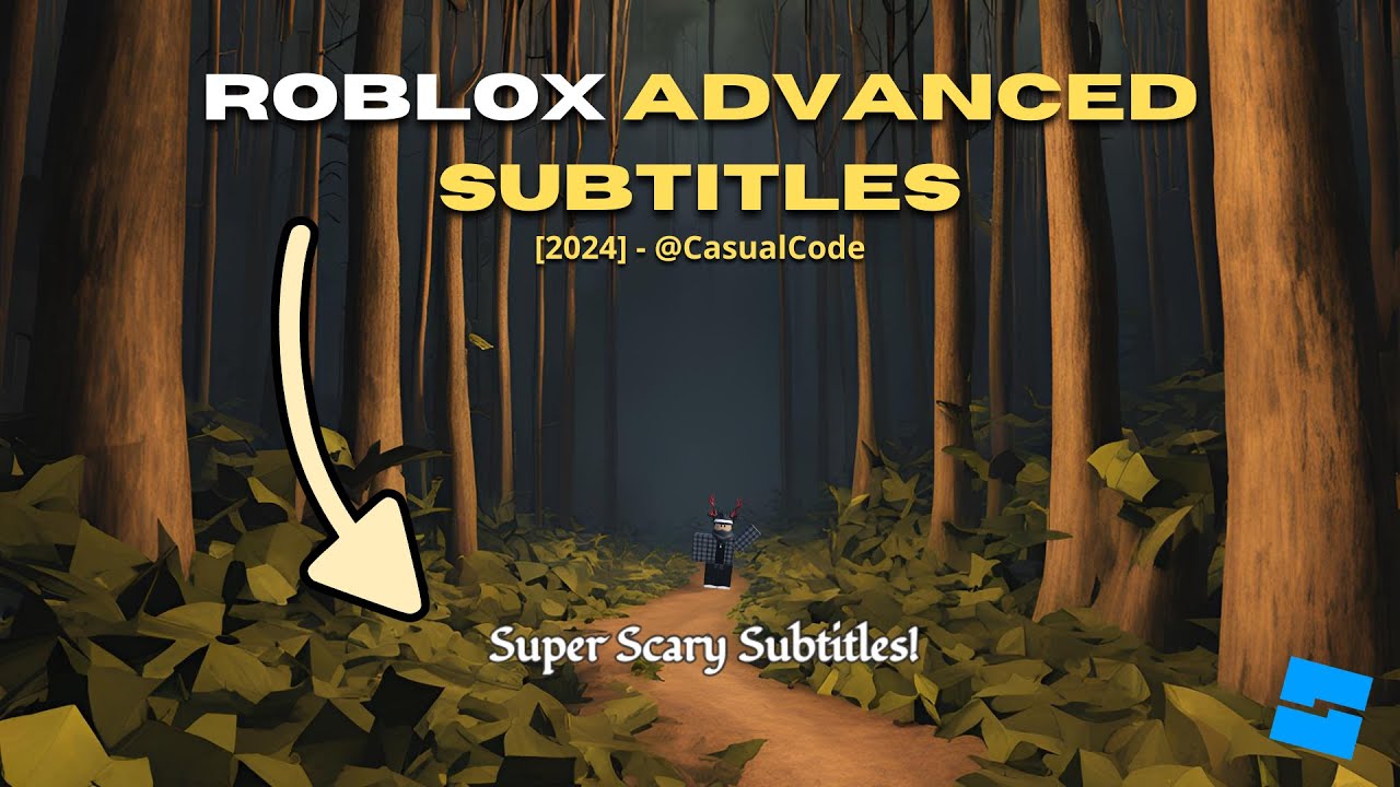 How to make a Subtitle System in Roblox Studio - [2024] - YouTube