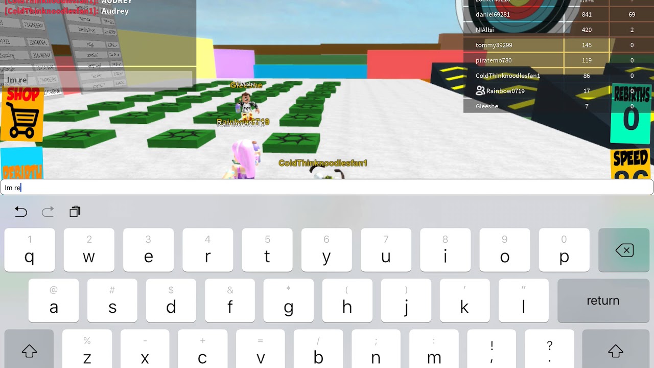 Sprinting Simulator 11 With Rainbow0719 And Gleeshe - YouTube