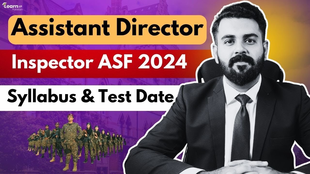 Assistant Director and Inspector ASF Jobs and Test Syllabus | AD ...