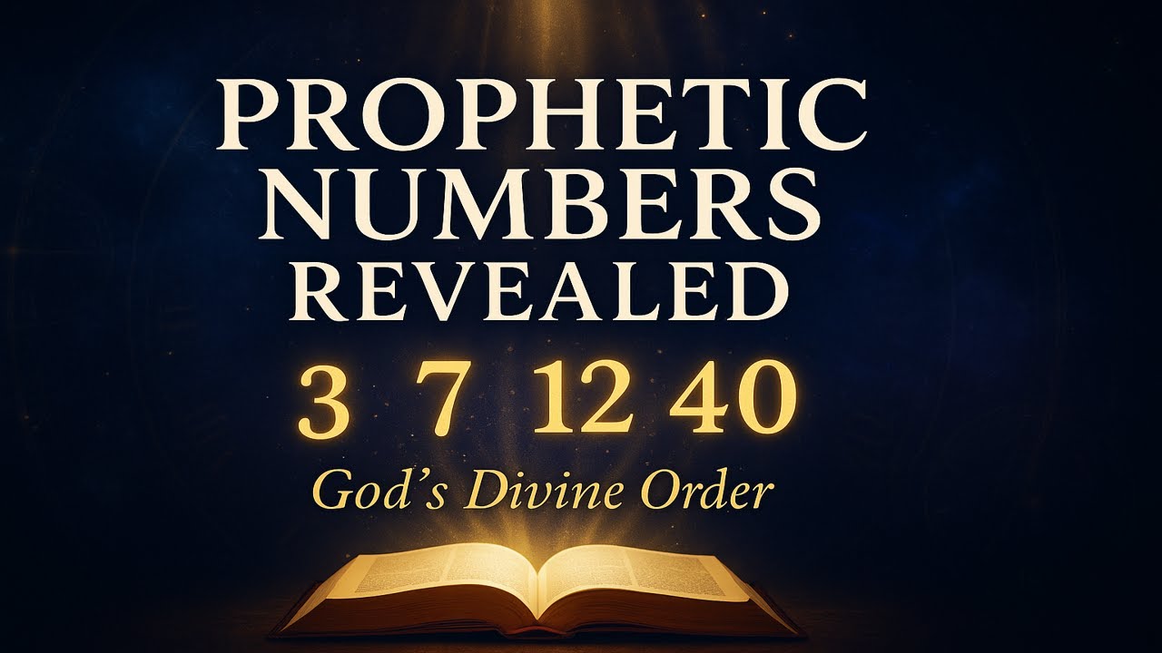 "God's divine order: prophetic numbers revealed" - YouTube