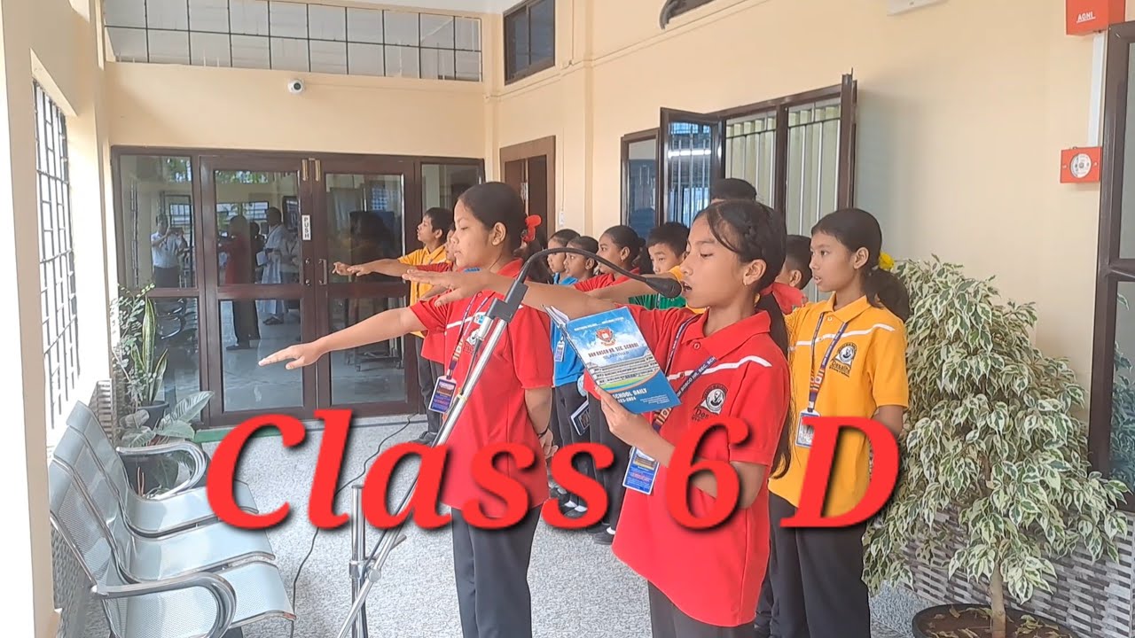 Assembly conducted by Class 6 D - YouTube