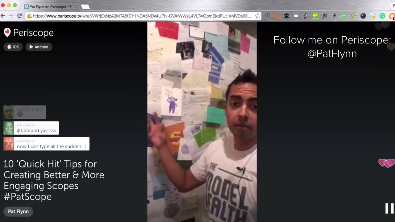 Top 10 Periscope Tips (for Better Scopes and More Engagement!) | Video ...