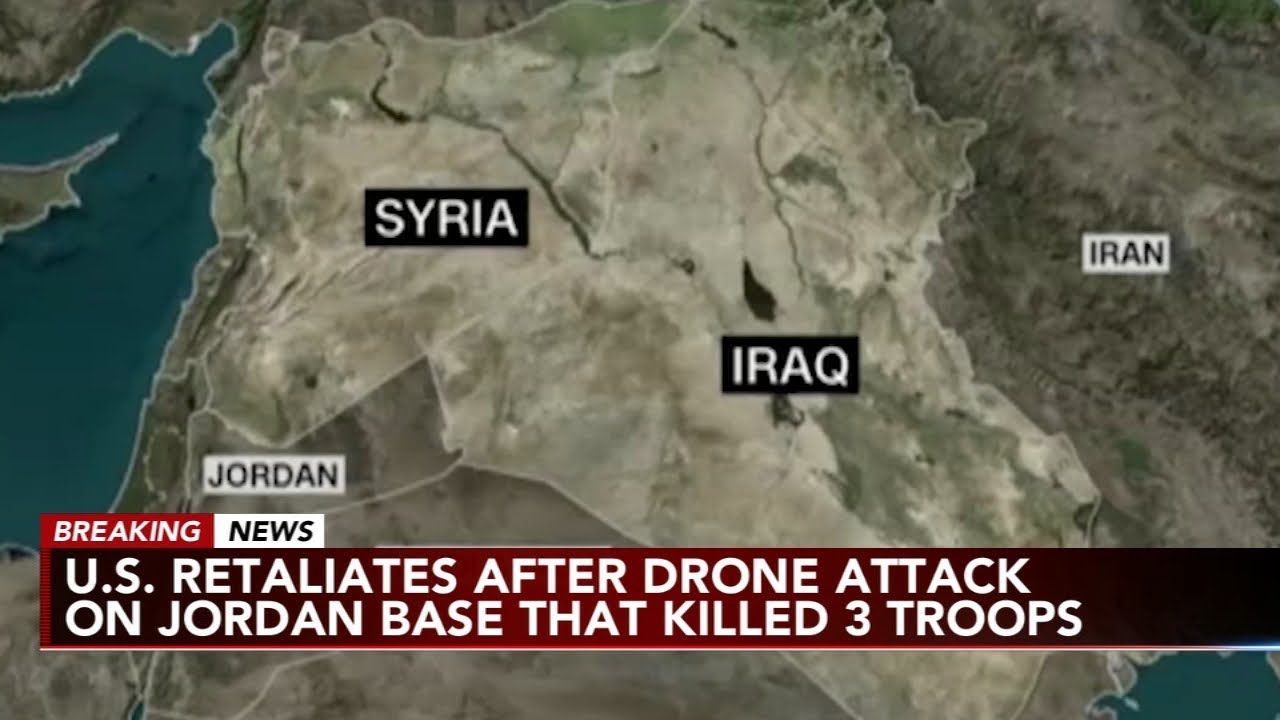 US retaliates after deadly drone attack on Jordan base - YouTube