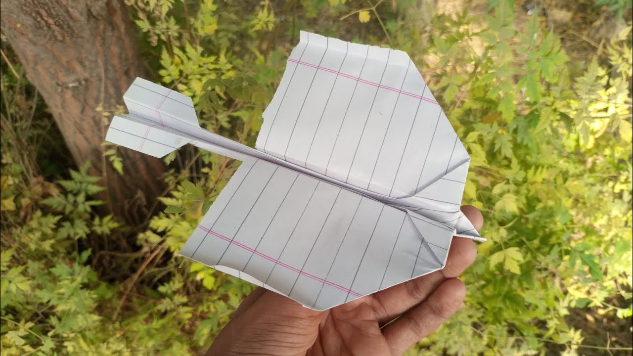 DC-3 Paper Airplane|How To Make Flying Paper Plane|GK Techno Arts - YouTube