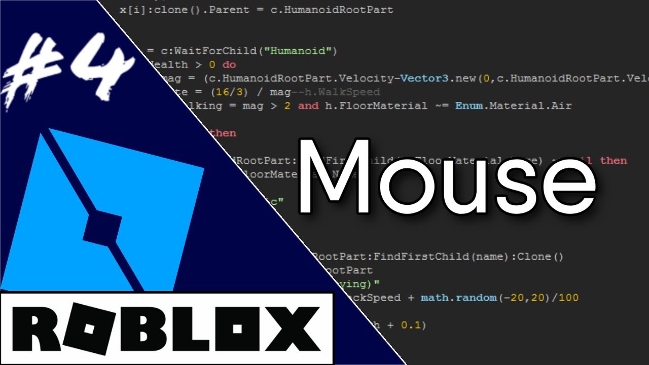 OBTENIENDO EL MOUSE | GET MOUSE | CURSO DE PROGRAMACIÓN ROBLOX STUDIO ...