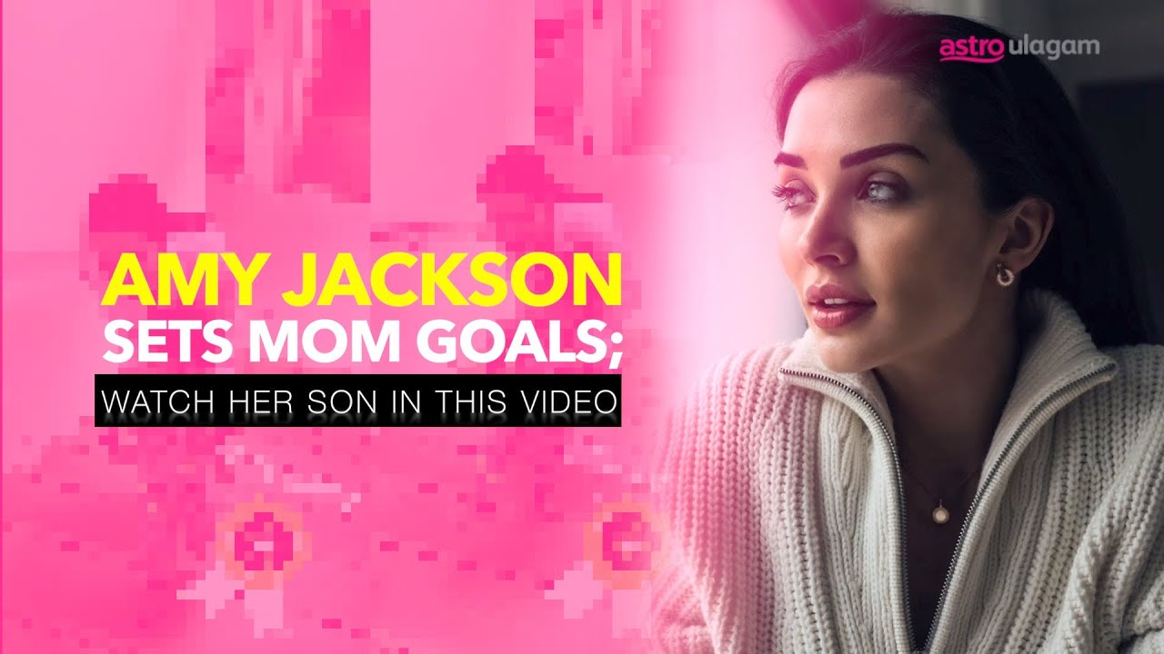 Amy Jackson Sets Mom Goals; Watch Her Son in This Video - YouTube