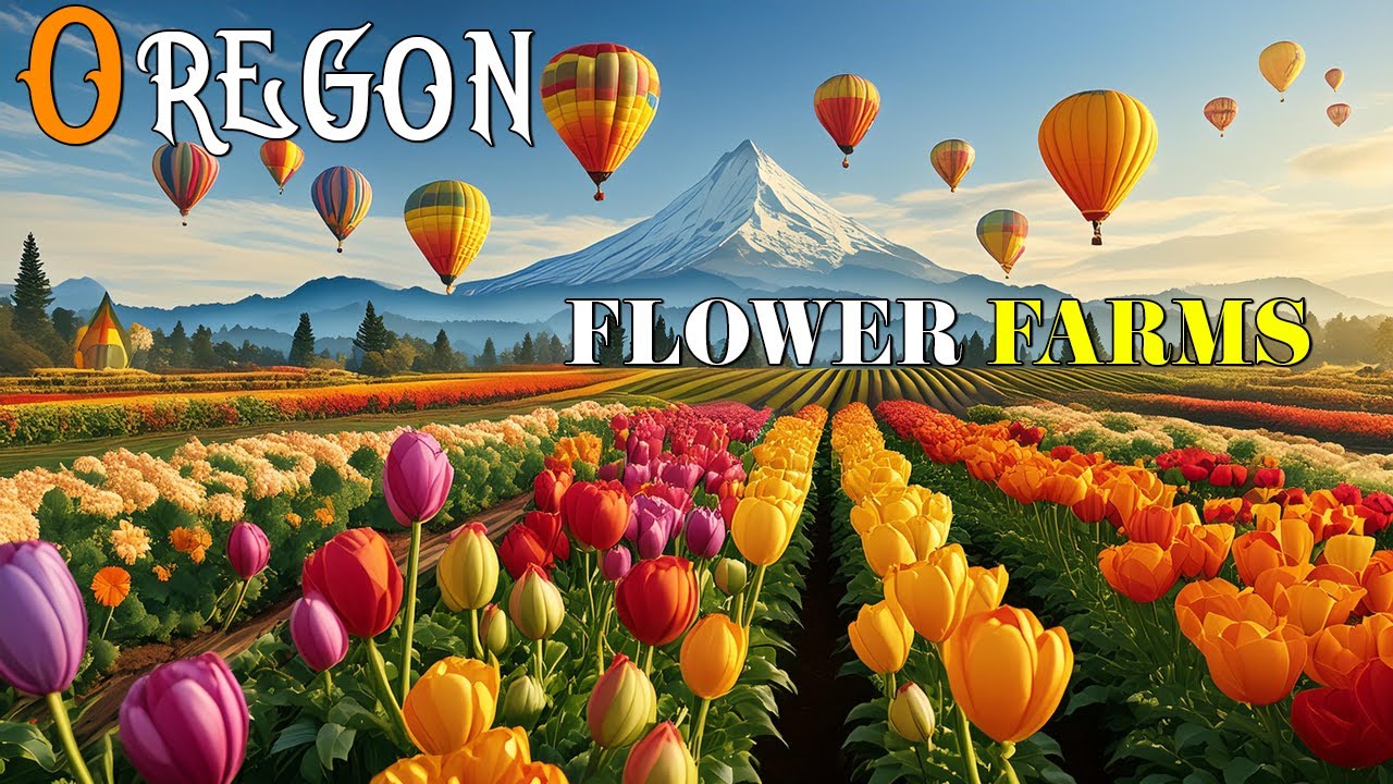 3 Best Flower Farms in Oregon - YouTube