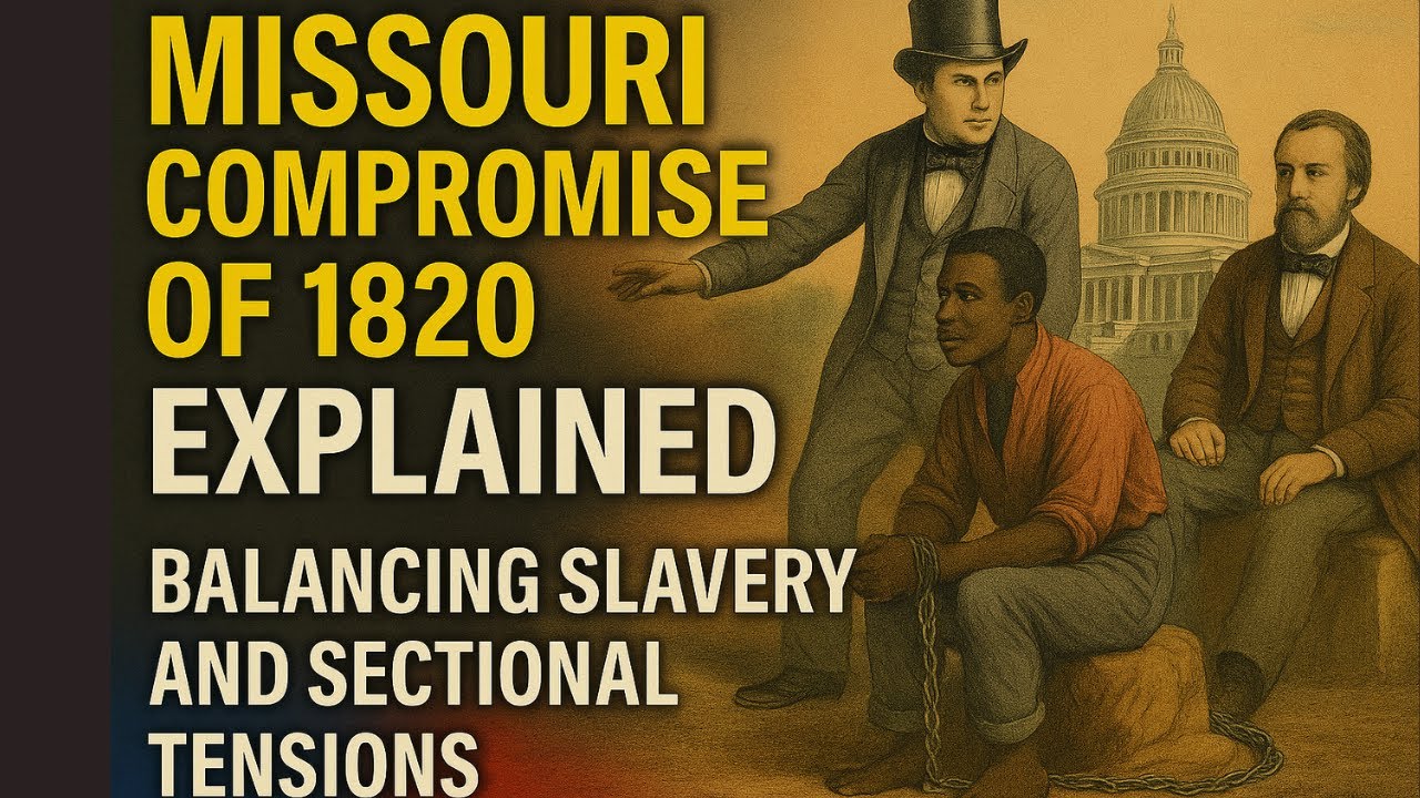 Missouri Compromise of 1820 Explained: Balancing Slavery and Sectional ...