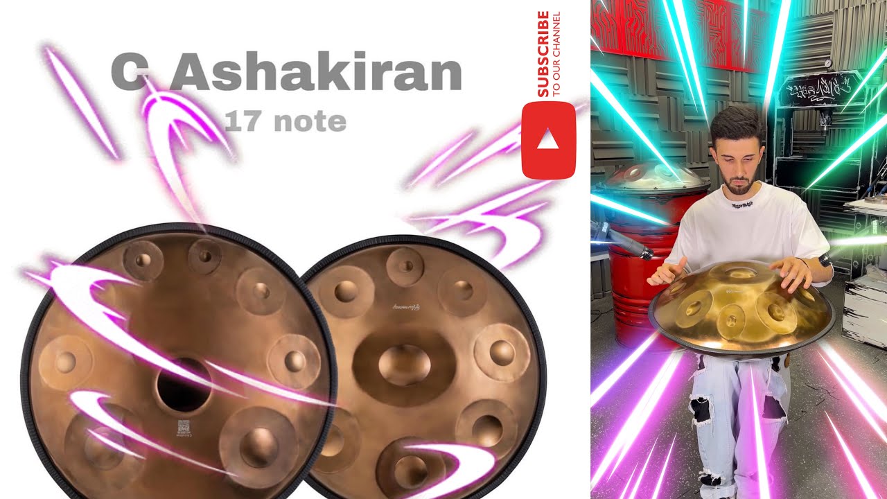 C ashakiran hangdrum handpan هنگدرام هندپن نوازی - YouTube