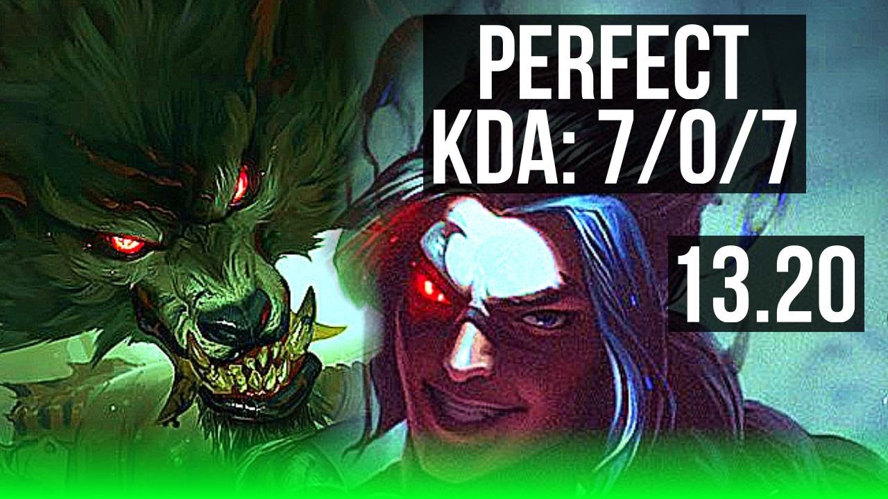 WARWICK vs KAYN (JNG) | 7/0/7, 3.0M mastery, 1000+ games, Godlike | EUW ...