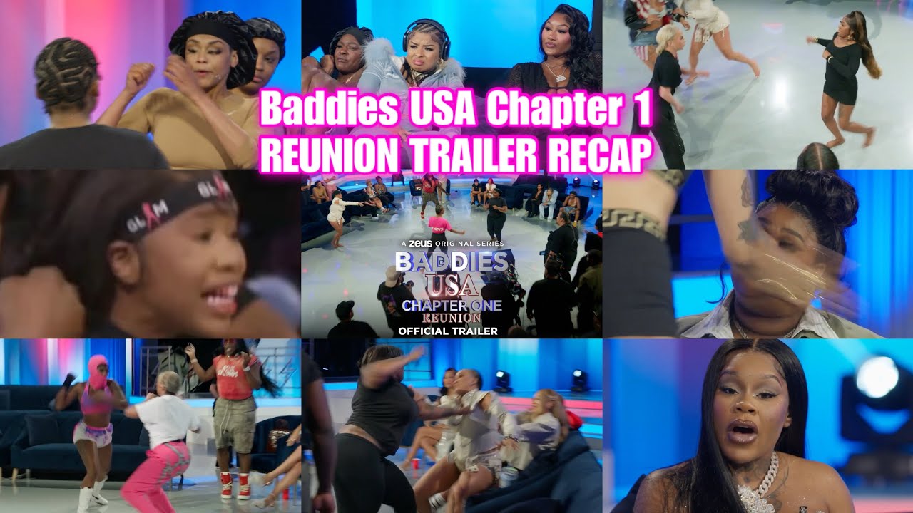 BADDIES USA CHAPTER 1 REUNION TRAILER BREAKDOWN 🇺🇸🥊| NAT VS ROLLIE ...